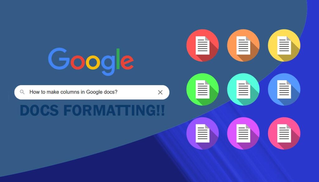 How To Make Columns In Google Docs 